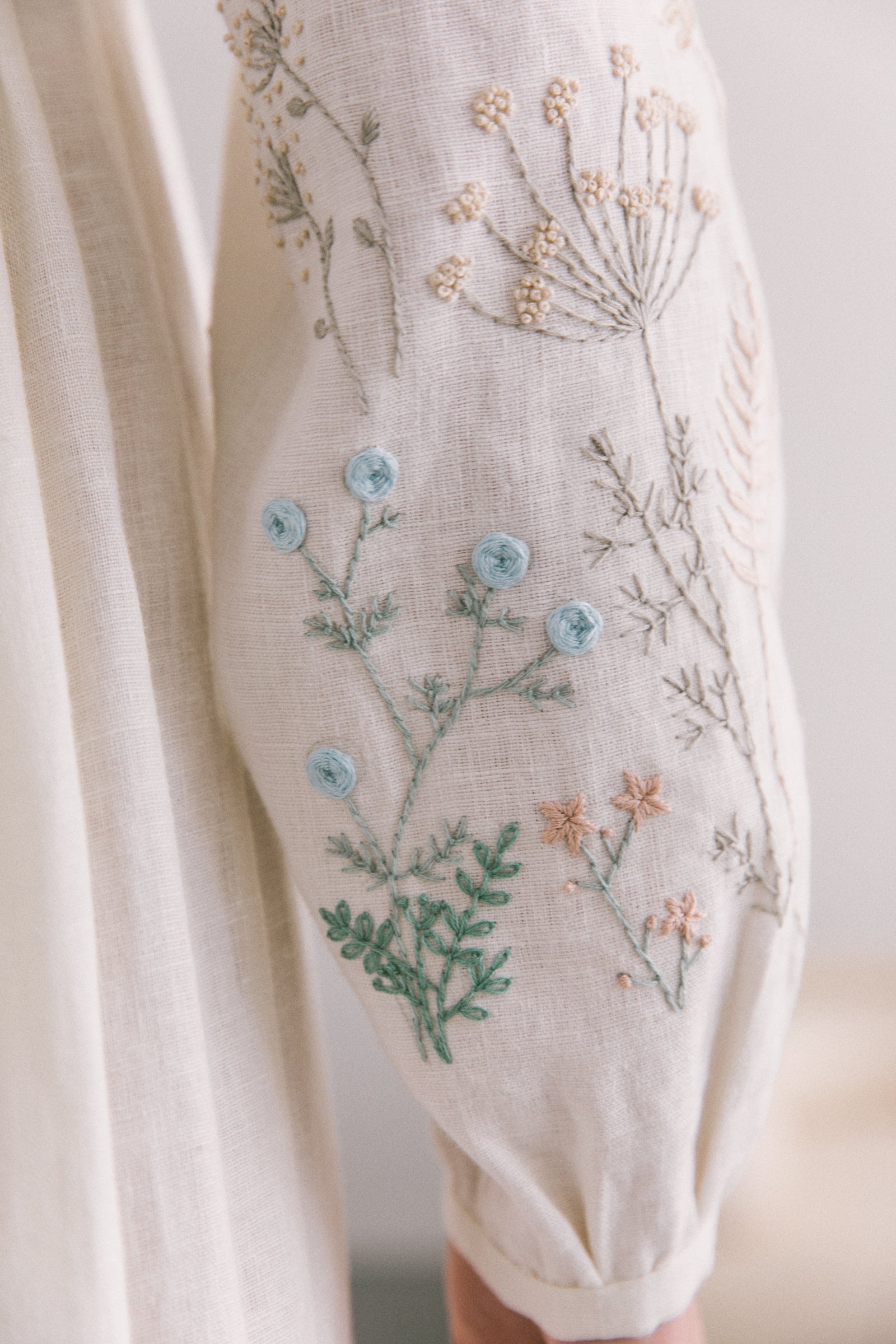 Linen Bridal Dress – Sumarokova Atelier