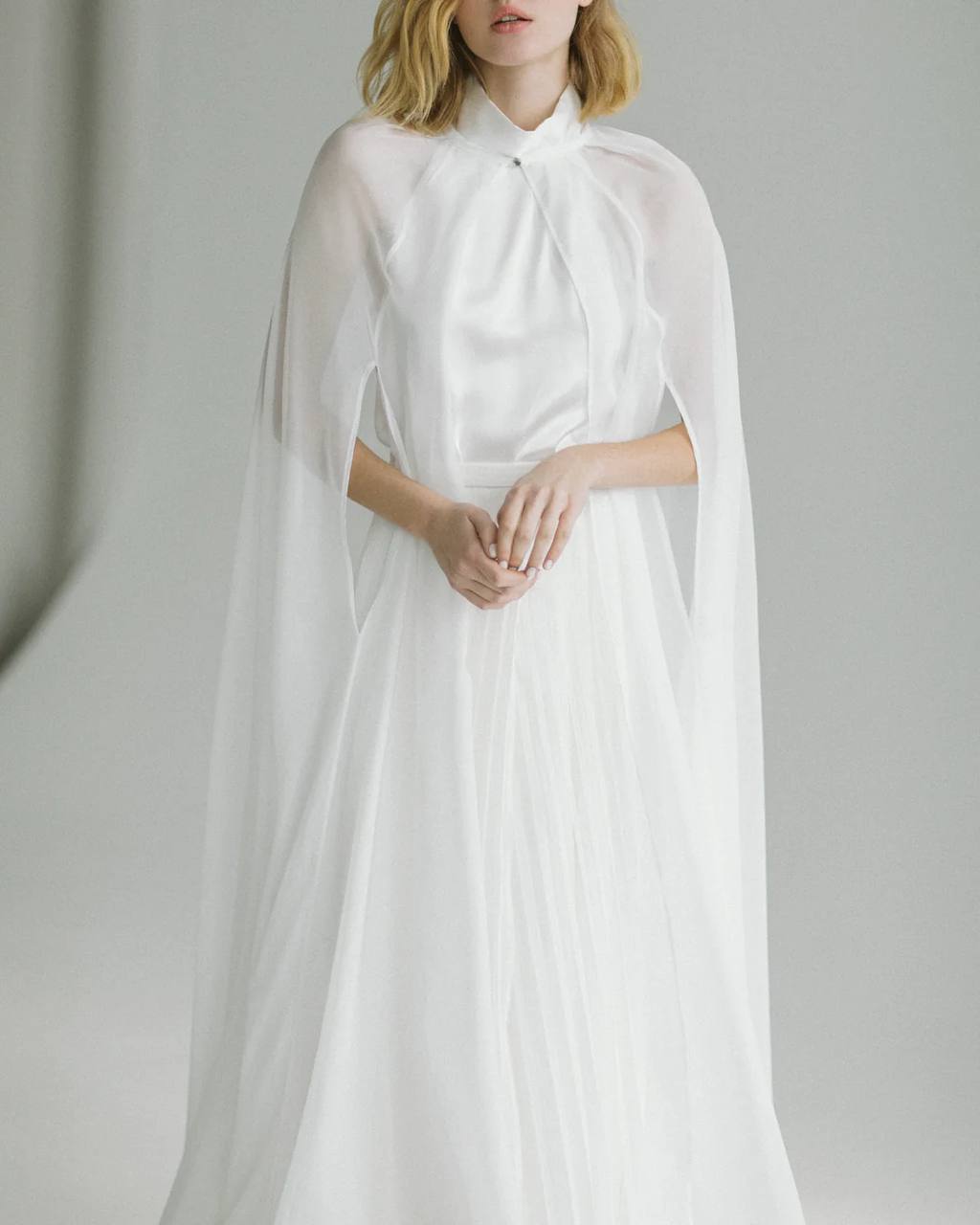 Cape Wedding Dresses | Elegant Bridal Capes & Gowns - Sumarokova Atelier